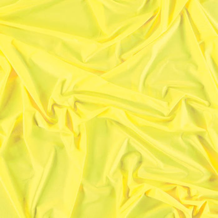 Lycra Lustre Sassy Yellow, š.150cm, 80% PA, 20% EA – HellerDance